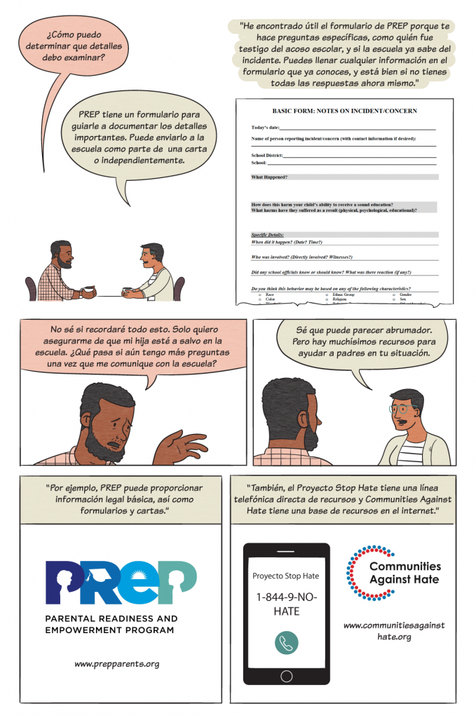 Bullying Comic - PREP